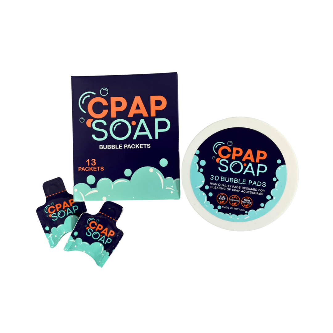 CPAP Soap Bubble Pads + Packets