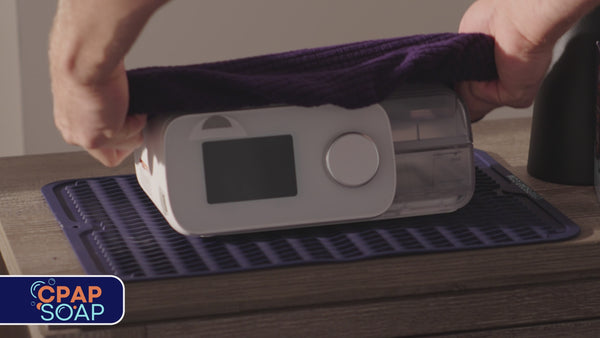 CPAP Cleaning CPAP Dust Cover