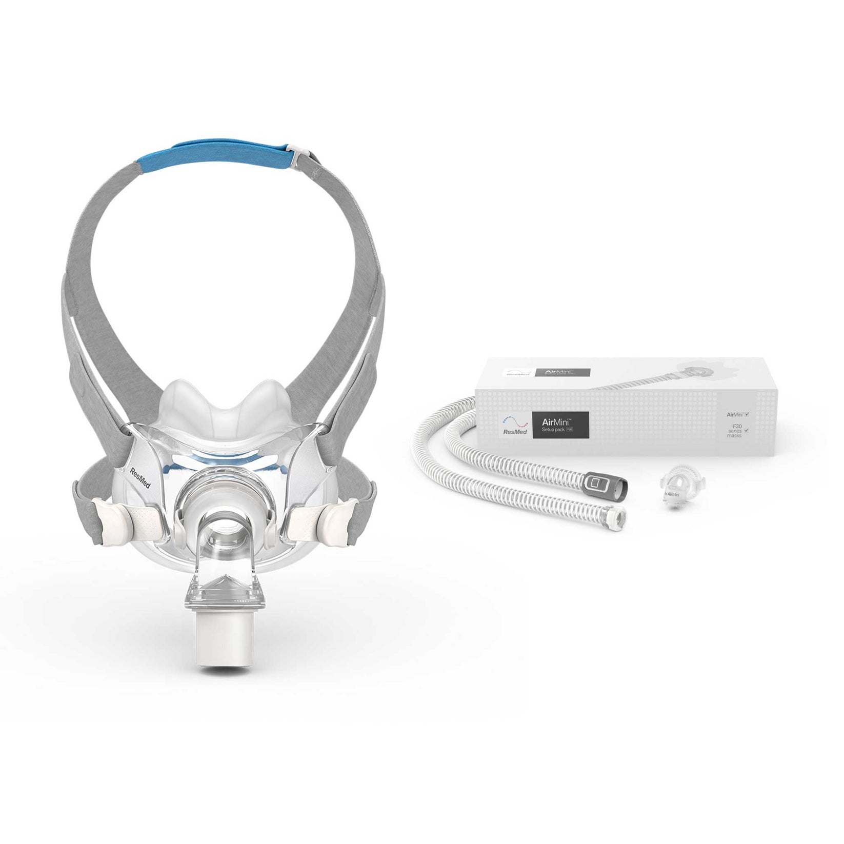 ResMed AirFit™ F30 Full Face CPAP Mask - Full Bundle | Lofta
