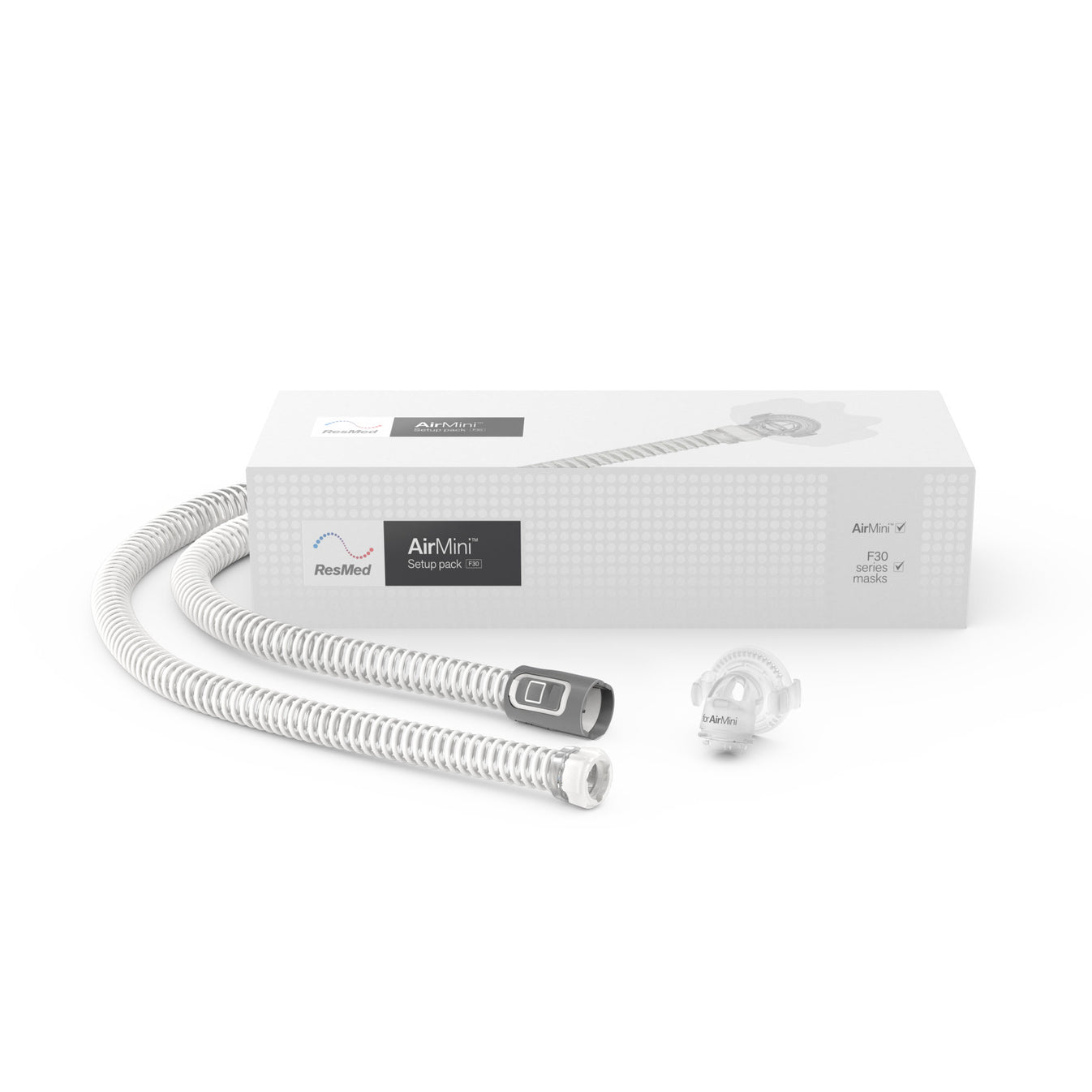 ResMed AirFit™ F30 Full Face CPAP Mask - Full Bundle | Lofta