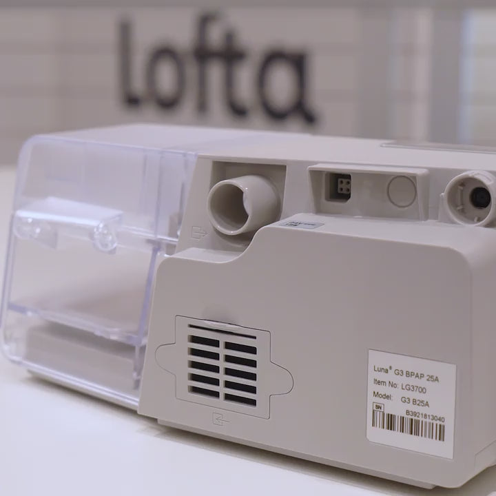 Luna G3 BiLevel 25A CPAP Machine