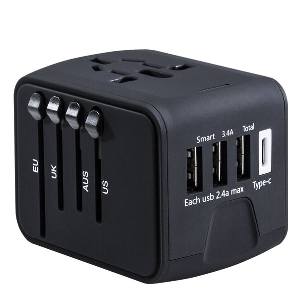 Lofta CPAP International Travel Adapter with USB Type C